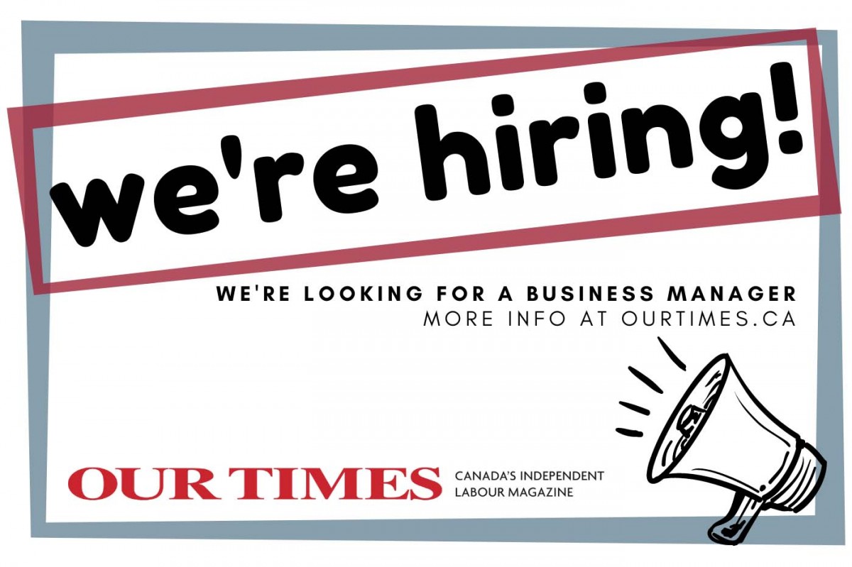 Our Times Magazine is Hiring! – Our Times Magazine